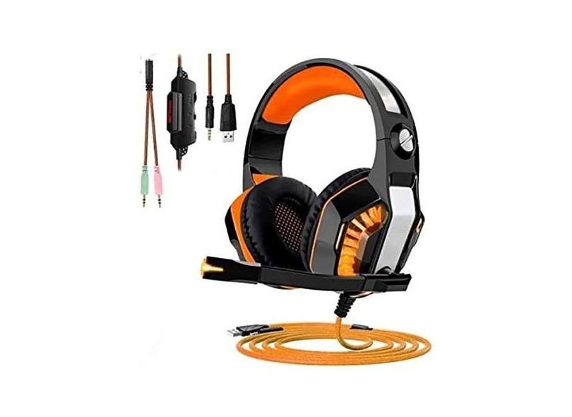 Fone Gamer Headset Knup Pc Ps4 Xbox One Microfone 7.1 Led com o Melhor ...