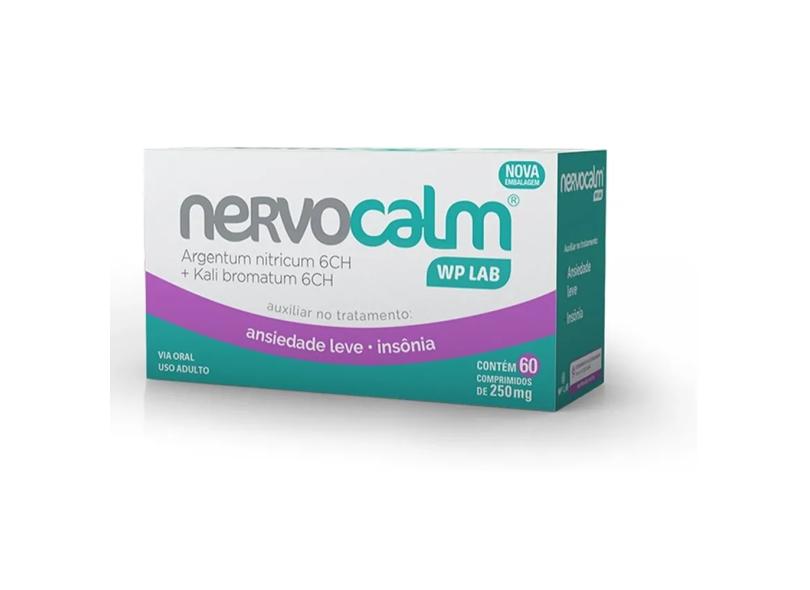 Nervocalm 250mg WP Lab 60 Comprimidos com o Melhor Preço é no Zoom