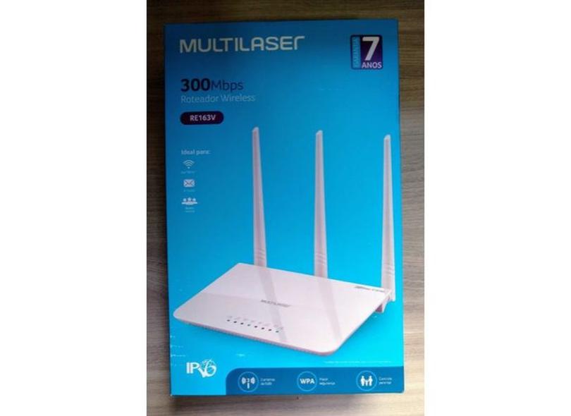 Roteador Multilaser RE163 / com o Melhor Preço é no Zoom
