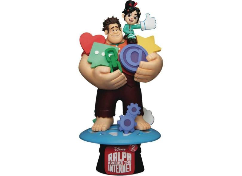 Diorama Wreck-It Ralph 2 DS-056 Ralph com Vanellope D-Stage Dream ...