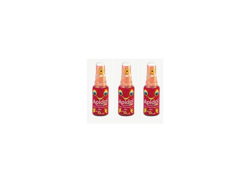 Apis Flora Apidol Spray Bucal Tutti Frutti 30ml (Kit C/03) em Promoção ...