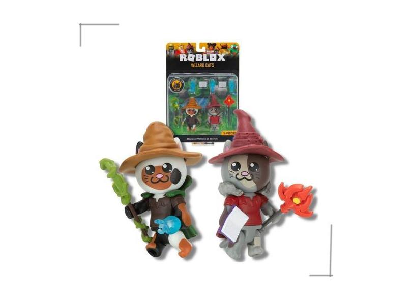 Bonecos Roblox - Wizard Cats - Pack Com 2 Figuras - Sunny em Promoção é ...