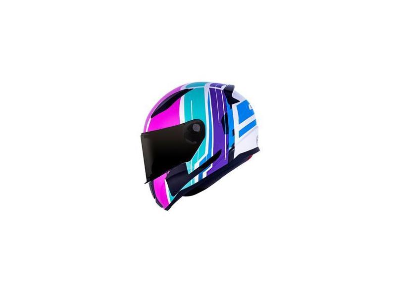 Capacete LS2 FF353 Rapid Flag Neon Fucsia com o Melhor Preço é no Zoom