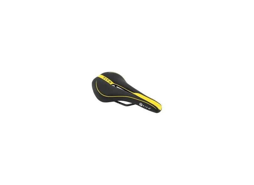 Selim Absolute Tito Cliff Pro Preto Amarelo com o Melhor Preço é no Zoom