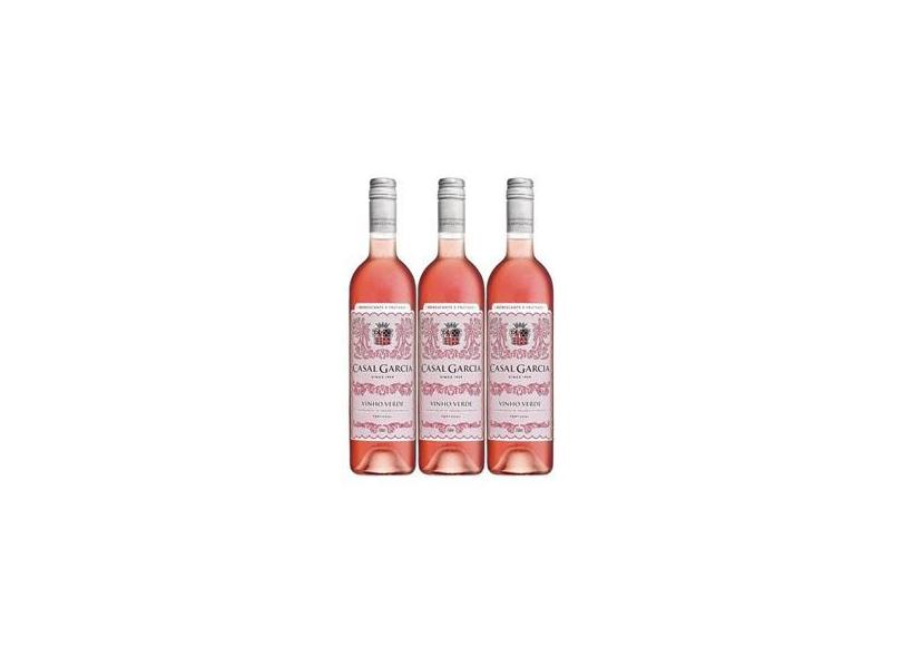 Vinho Casal Garcia Rose 750ml 03 Unidades com o Melhor Preço é no Zoom