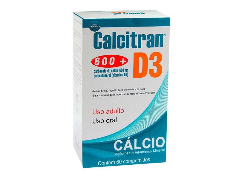 Calcitran D3 Caixa Com 60 Comprimidos com o Melhor Preço é no Zoom