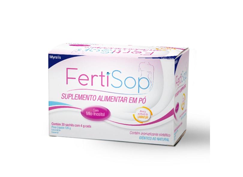 Suplemento Vitamínico em Pó Myralis FertiSop com 30 sachês 30 Sachês ...