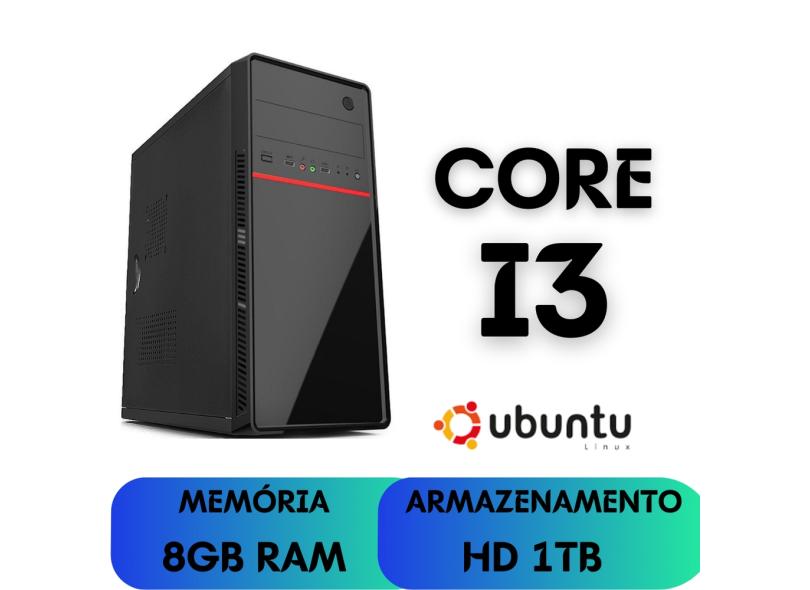 Pc Computador Cpu Intel Core i3 8gb Ram Hd 1tb Hdmi Linux! com o Melhor ...