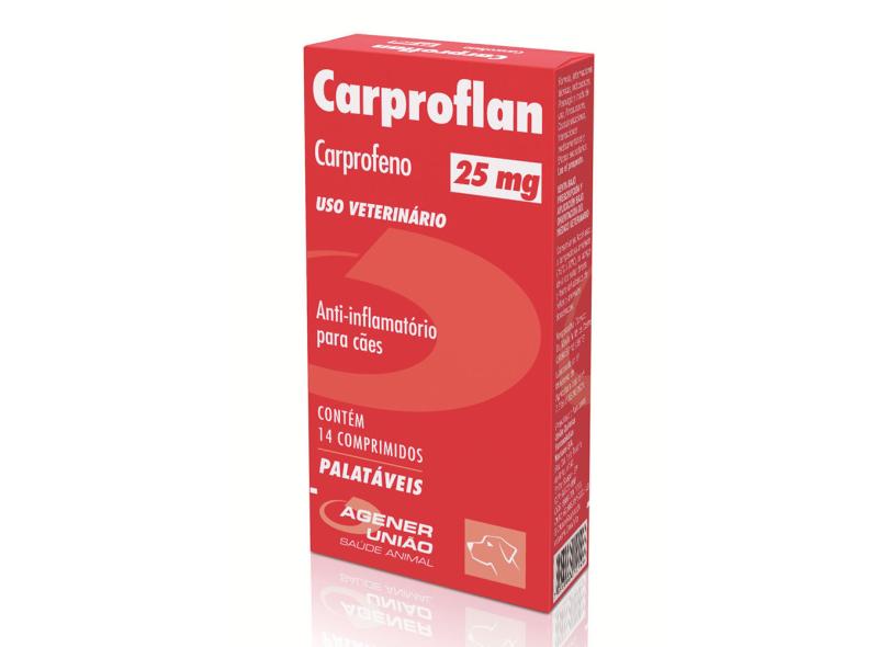 Carproflan 25mg - Anti-inflamatório Para Cães À Base De Carprofeno ...
