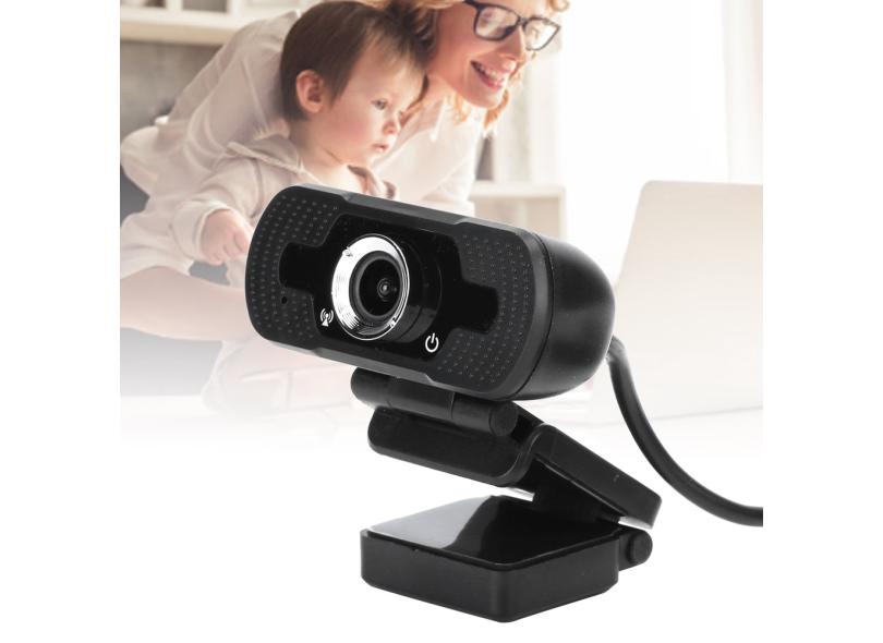 Webcam HD 1080P, 30FPS Video Web Camera com Wide View Angel, USB pc ...
