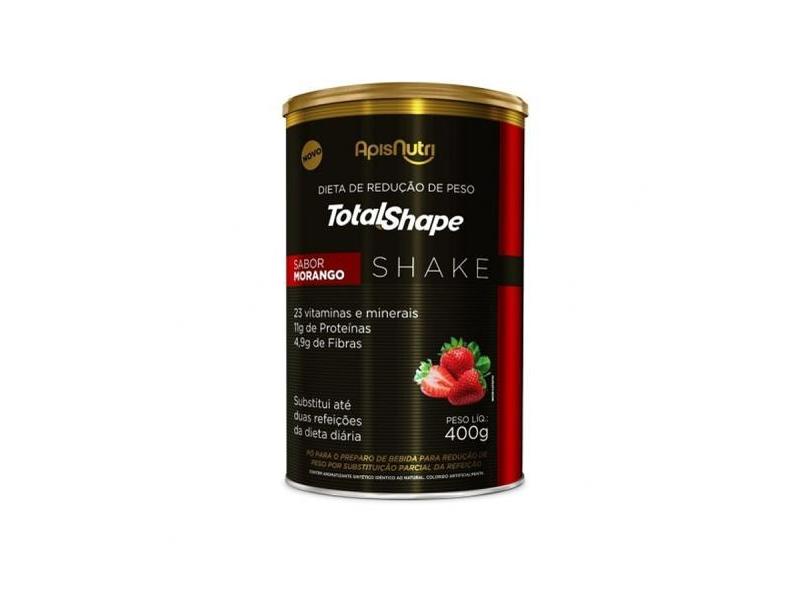 Total Shape Shake Sabor Morango 400G - Apisnutri com o Melhor Preço é ...