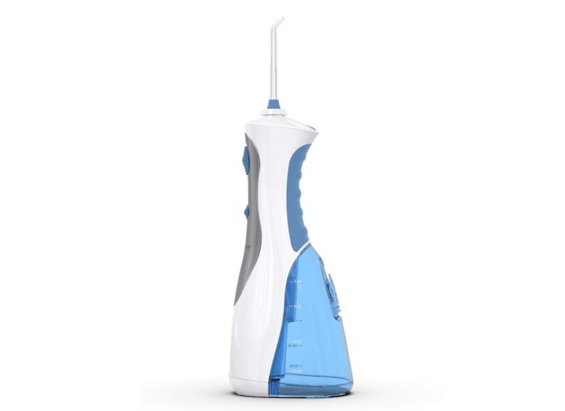 Irrigador Oral Waterpik WP450B Portátil Bivolt Branco e Azul em ...