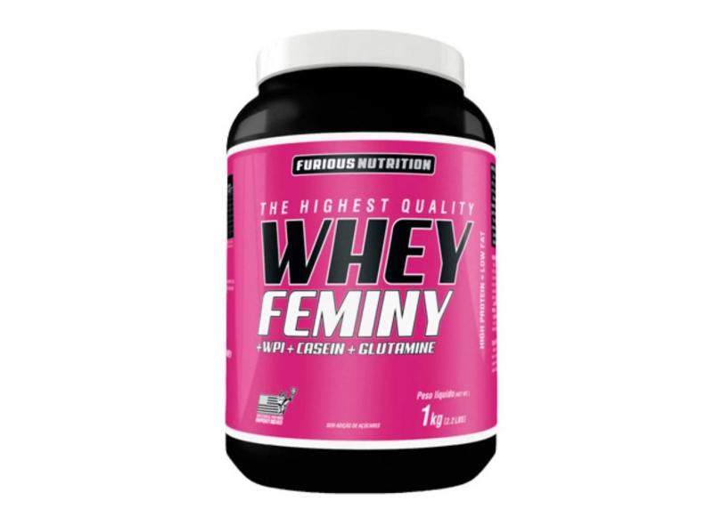 Whey Feminy 1Kg Furious Nutrition Sabor Chocolate com o Melhor Preço é ...