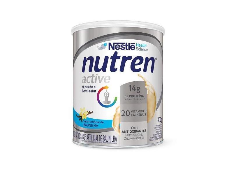Nutren Active Baunilha Suplemento Alimentar 400G - Nuten com o Melhor ...