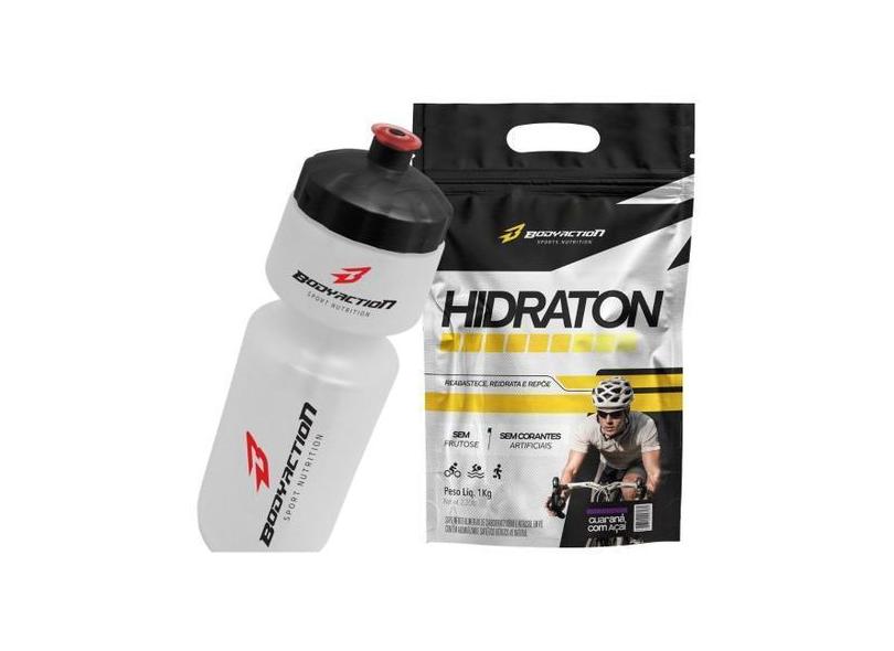 Hidraton Repositor Energético 1Kg + Squeeze Bodyaction com o Melhor ...