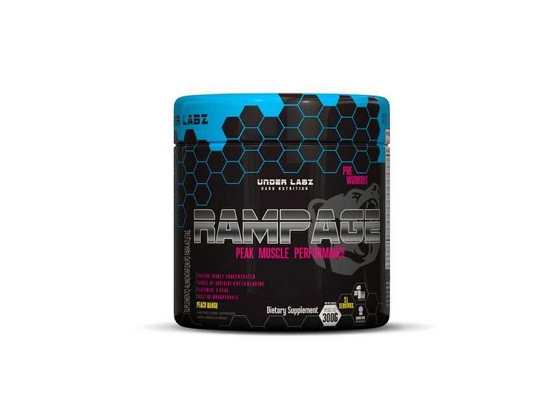 Suplemento Em Pó Under Labz Rampage Pré Treino 300ml Sabor com o Melhor ...