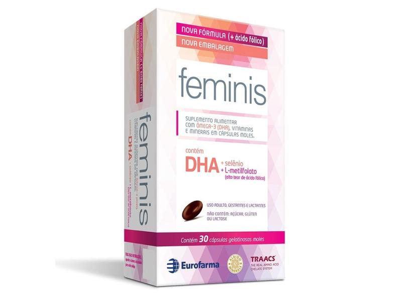 Feminis 943mg c/ 30 Cápsulas com o Melhor Preço é no Zoom