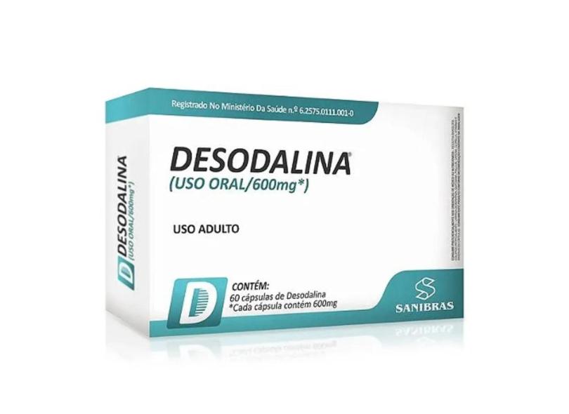 Suplemento Alimentar Desodalina C60 – Sanibras com o Melhor Preço é no Zoom