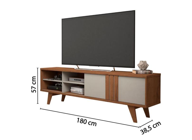 Rack 2 portas de correr para Tv 50 Polegadas Paraty Permobili Savana ...