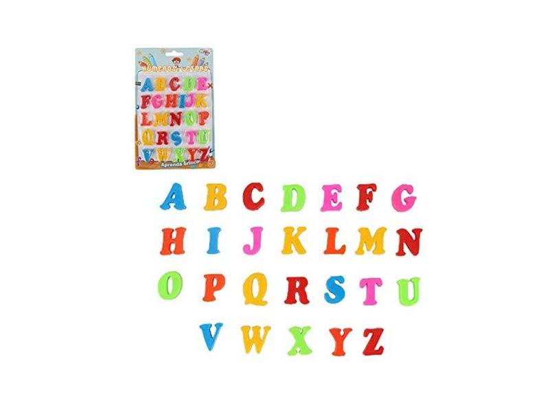 Alfabeto/Letras pequenas com 26 PCS na cartela em Promoção é no Buscapé