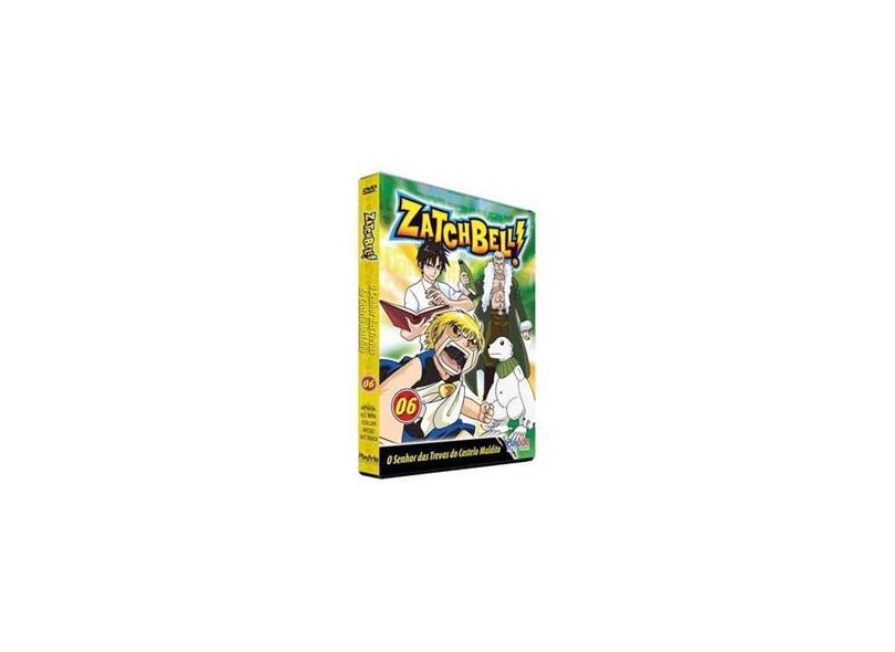 DVD - ZatchBell: O Senhor das Trevas do Castelo Maldito - Volume 6 com ...