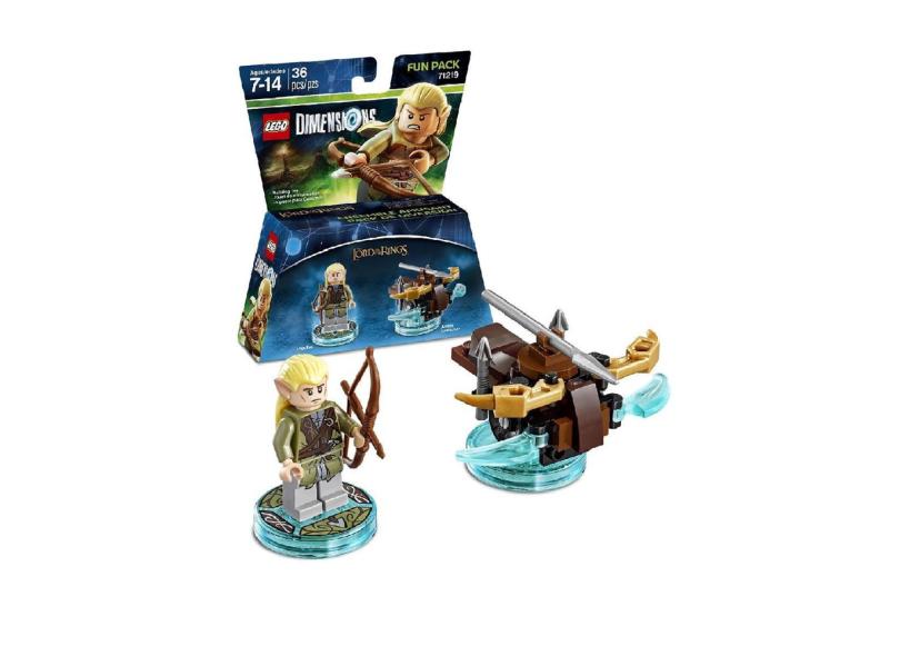 Kit Lego Dimensions Lord Of The Rings Legolas Fun Pack 71219 com o ...