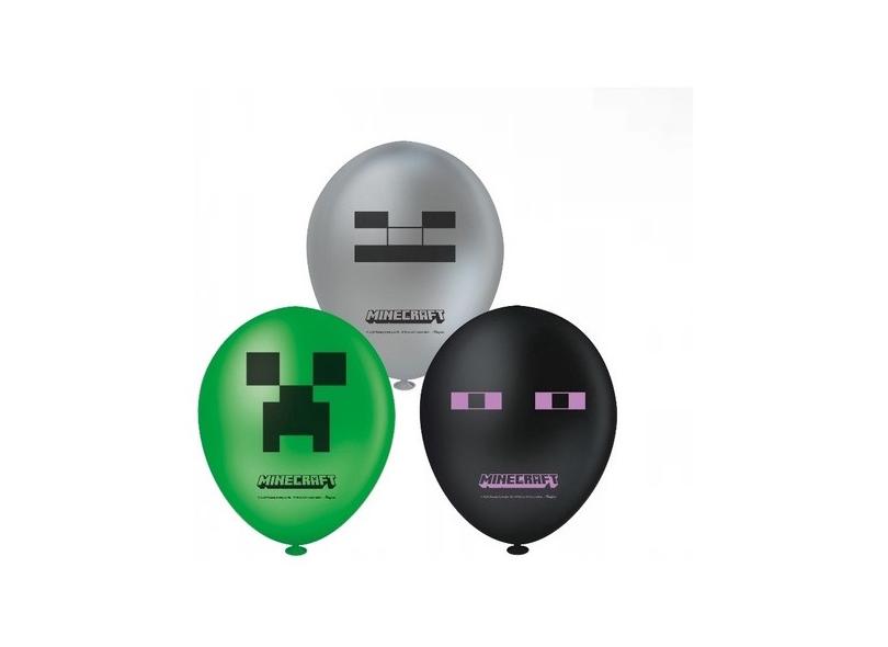 Balão Minecraft Bexiga Jogo Minecraft Com 25 Unidades com o Melhor ...