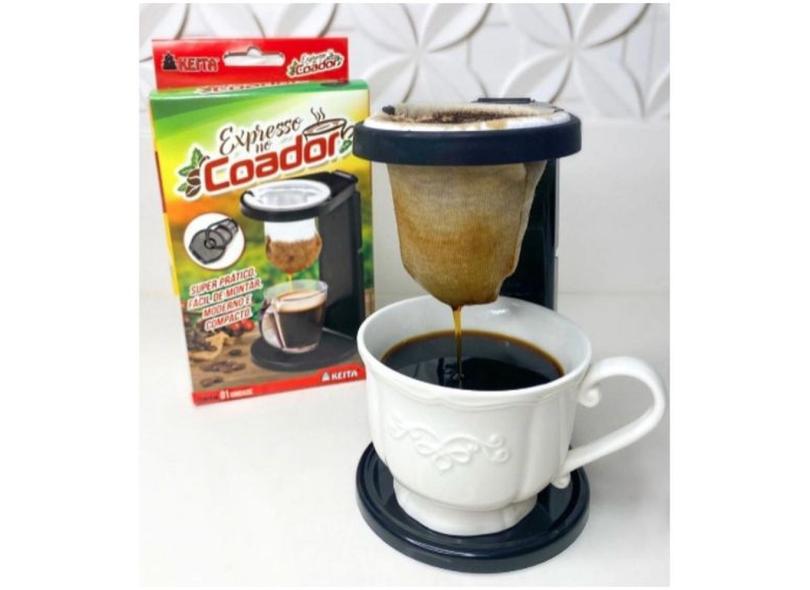 Mini Coador De Cafe Plastico com o Melhor Preço é no Zoom