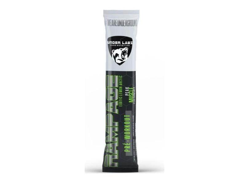 RAMPAGE - Pre treino Sachês (15g) UNDER LABZ underlabz com o Melhor ...