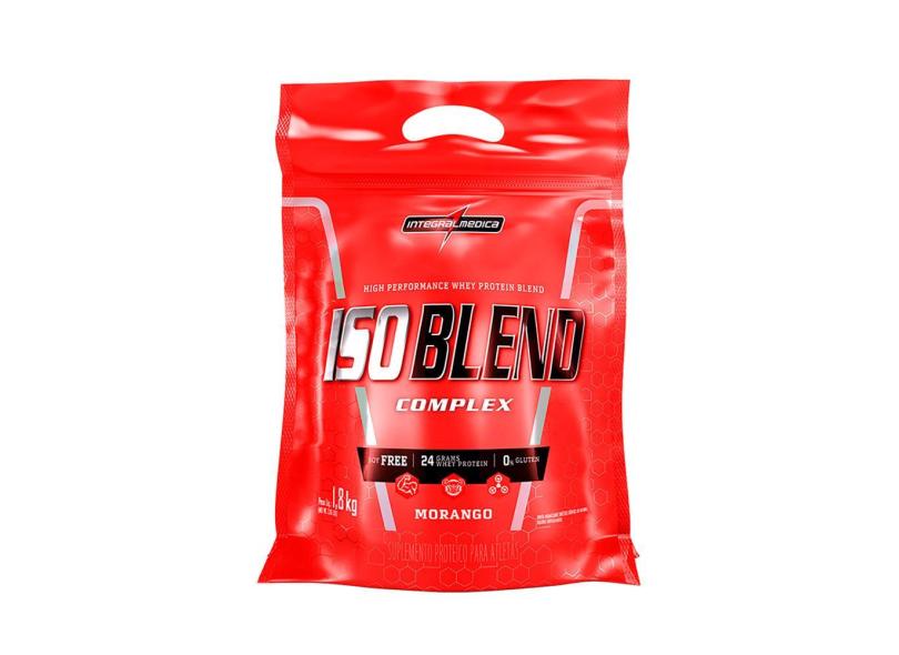 Iso Blend 1,8Kg Integralmedica - Morango com o Melhor Preço é no Zoom