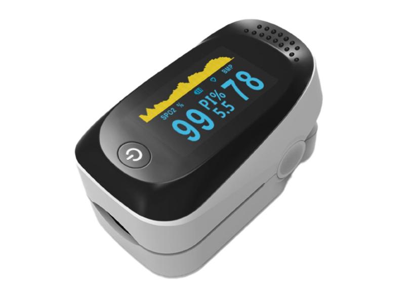 Monitor de índice de perfusão de oxímetro de clipe de dedo portátil e ...