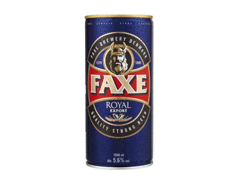 Cerveja Faxe Royal Export Latão 1L com o Melhor Preço é no Zoom