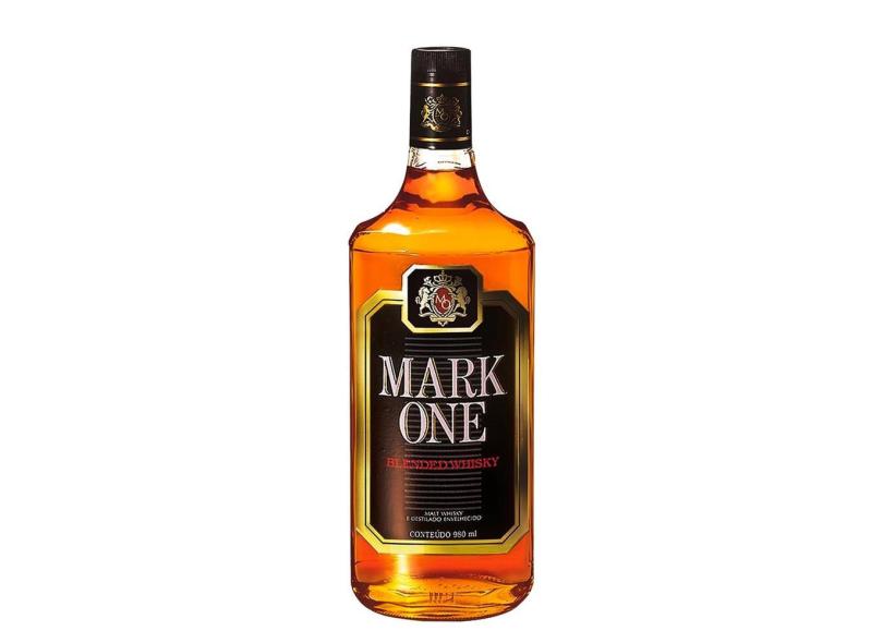 Whisky Nacional Mark One Blended 980ml em Promoção é no Banco PAN
