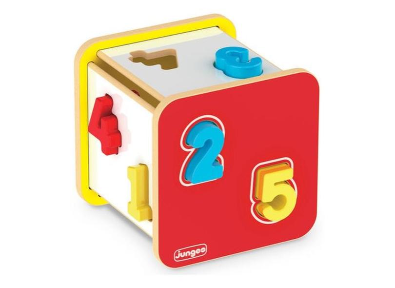 Cubo Didático Infantil Com Números Educativo Em Mdf com o Melhor Preço ...