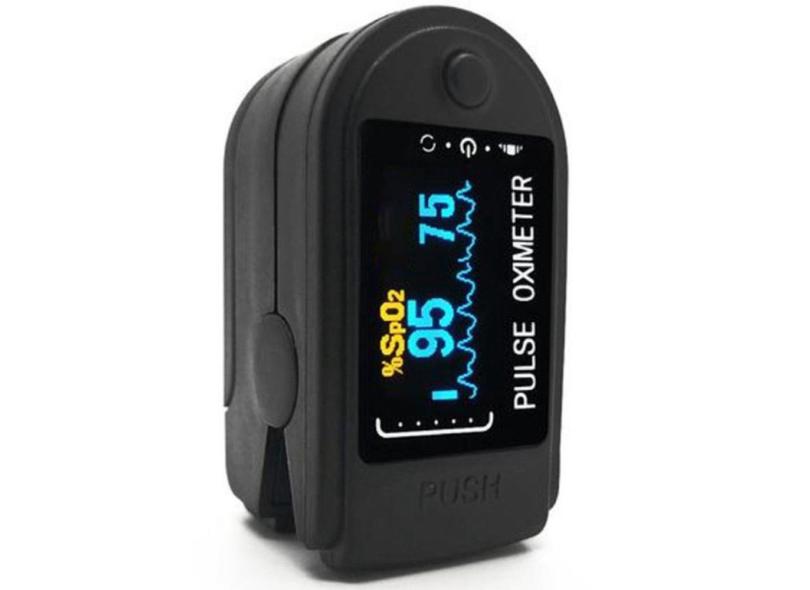 Monitor de saturação de oxigênio com oxímetro de pulso de ponta de dedo ...