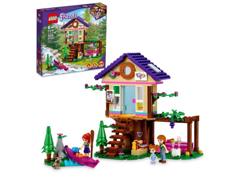 Kit de construção lego Friends Forest House 41679 326 peças com o ...