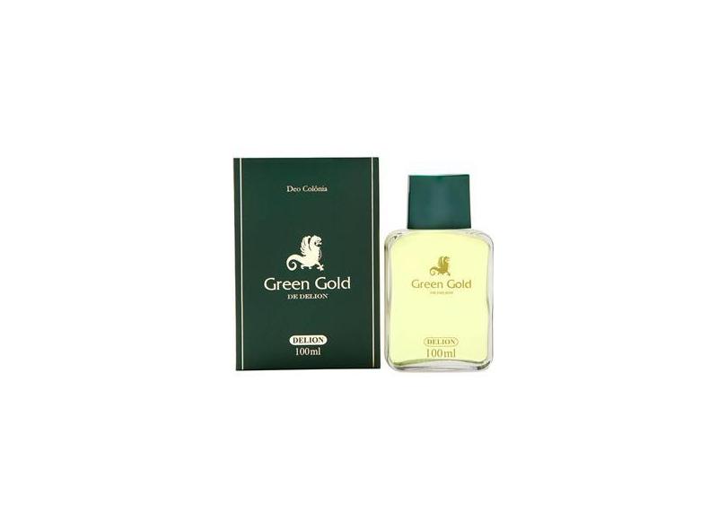 Deo Colônia Green Gold Delion 100Ml Perfume Masculino com o Melhor ...