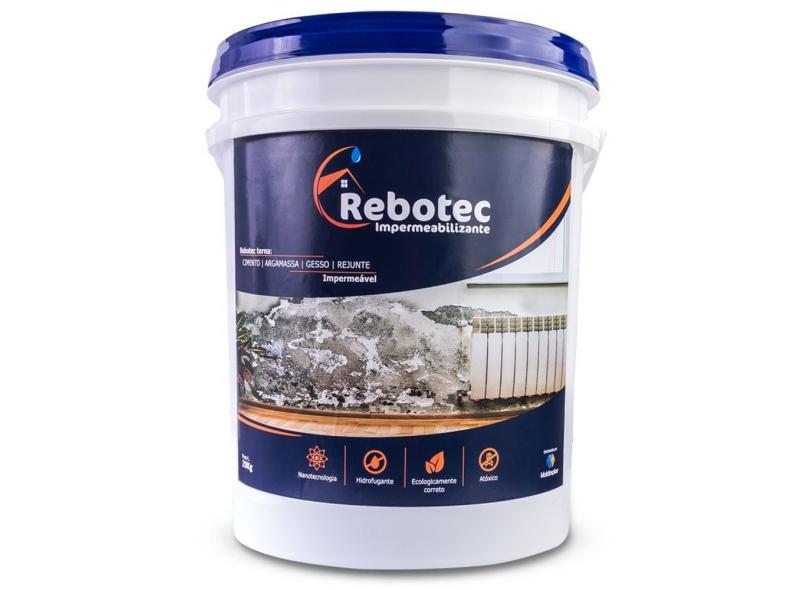 Impermeabilizante Hidrofugante Rebotec ® 20kg Para Laje Reboco Piso ...