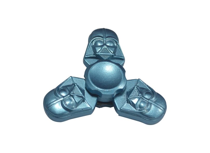 Tri Triangle Fidget Hand Finger Stress Reducer Metal Spinner Spin ...