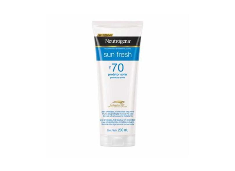 Protetor Solar Neutrogena Sun Fresh Corpo Fps 70 200Ml com o Melhor ...