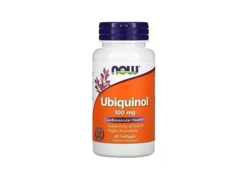Ubiquinol 100Mg Cápsula 60 - Now com o Melhor Preço é no Zoom