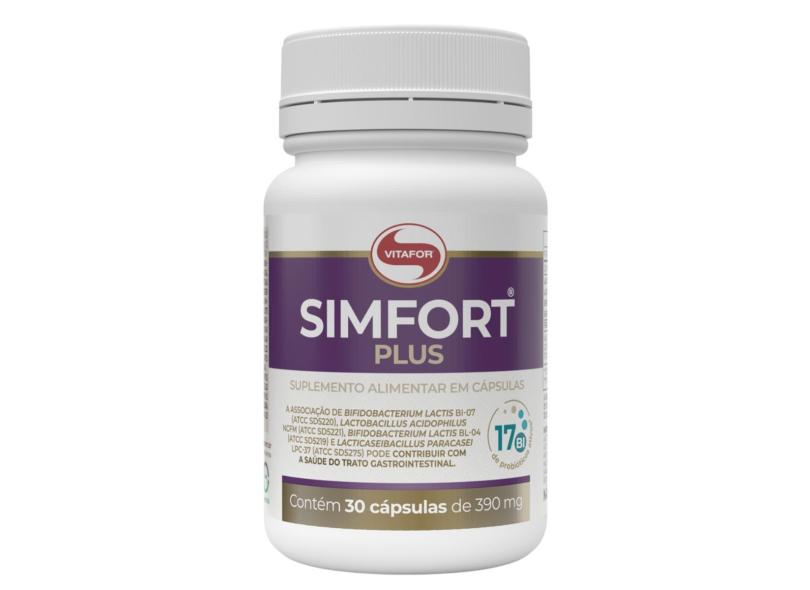SIMFORT PLUS PROBIóTICO ALTA CONCENTRAçãO VITAFOR 30 CAPS com o Melhor ...