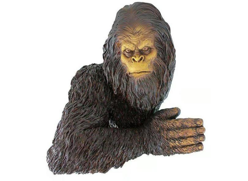 Bigfoot Gorilla Envergonhado Macaco Árvore Estátua Ferocious Ape ...