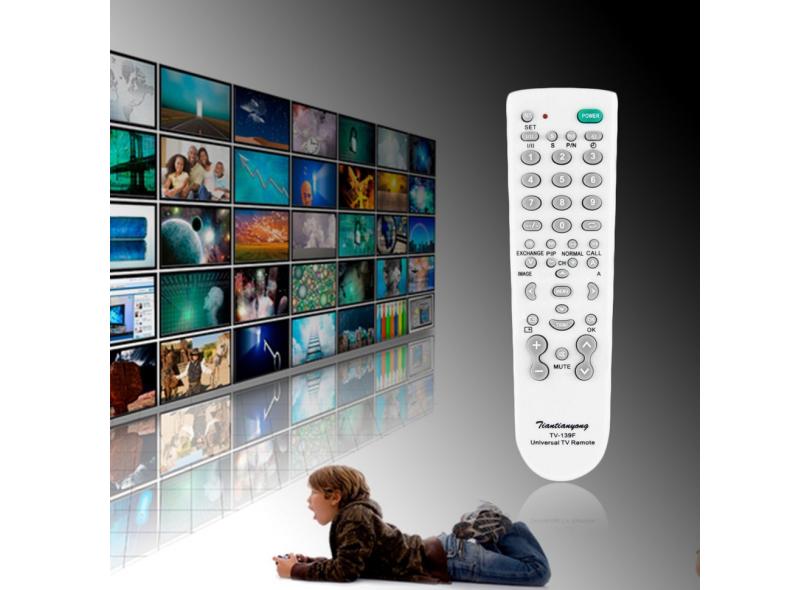 Controle Controlador Universal portátil remoto para televisão TV Set TV ...