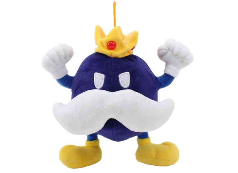 Boneca macia de pelúcia Laruokivi King Bob-omb de 20 cm em Promoção é ...