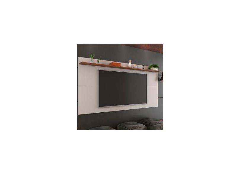 Painel Para Tv Até 50 Polegadas Madrid Off White/seda - Panorama Móveis ...