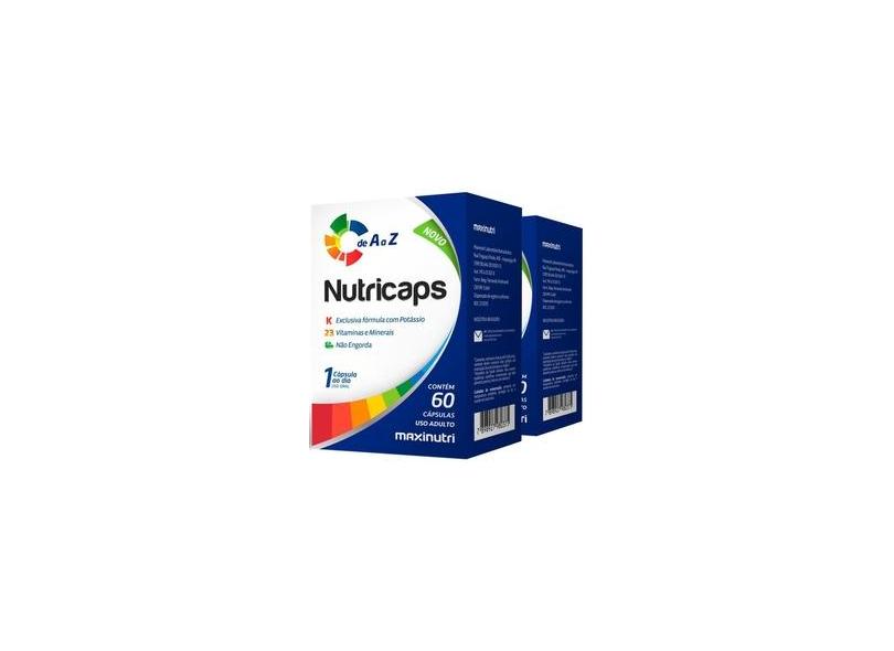 Kit 2 Caixas Nutricaps 60 Cápsulas Maxinutri com o Melhor Preço é no Zoom
