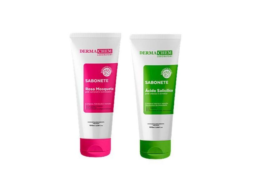 Kit Sabonete Ultra Hidratante Pele Seca E Sabonete Ácido Salicílico O ...