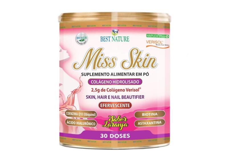 Miss Skin Colágeno Verisol Coq-10 Ácido Hialurônico 300G com o Melhor ...