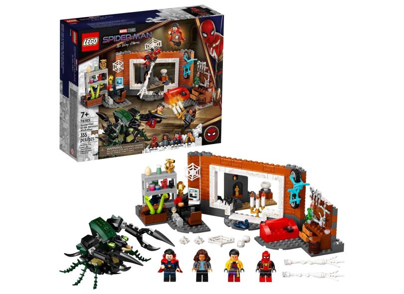 Kit De Construção Lego Marvel Spider-Man No The Sanctum Workshop com o ...